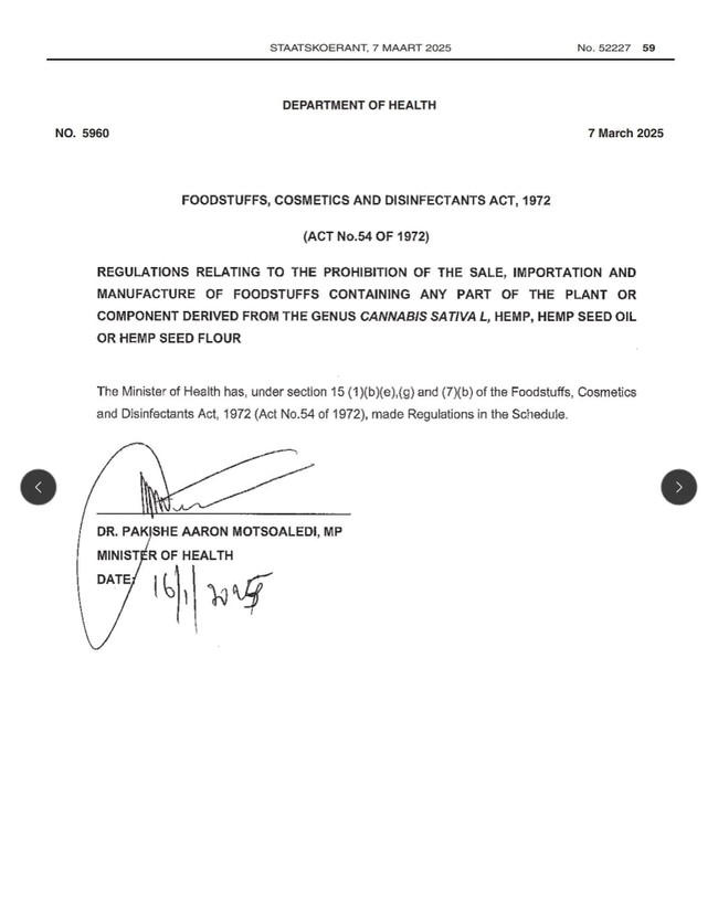 Cannabis edibles ban: impact on businesses and regulatory confusion