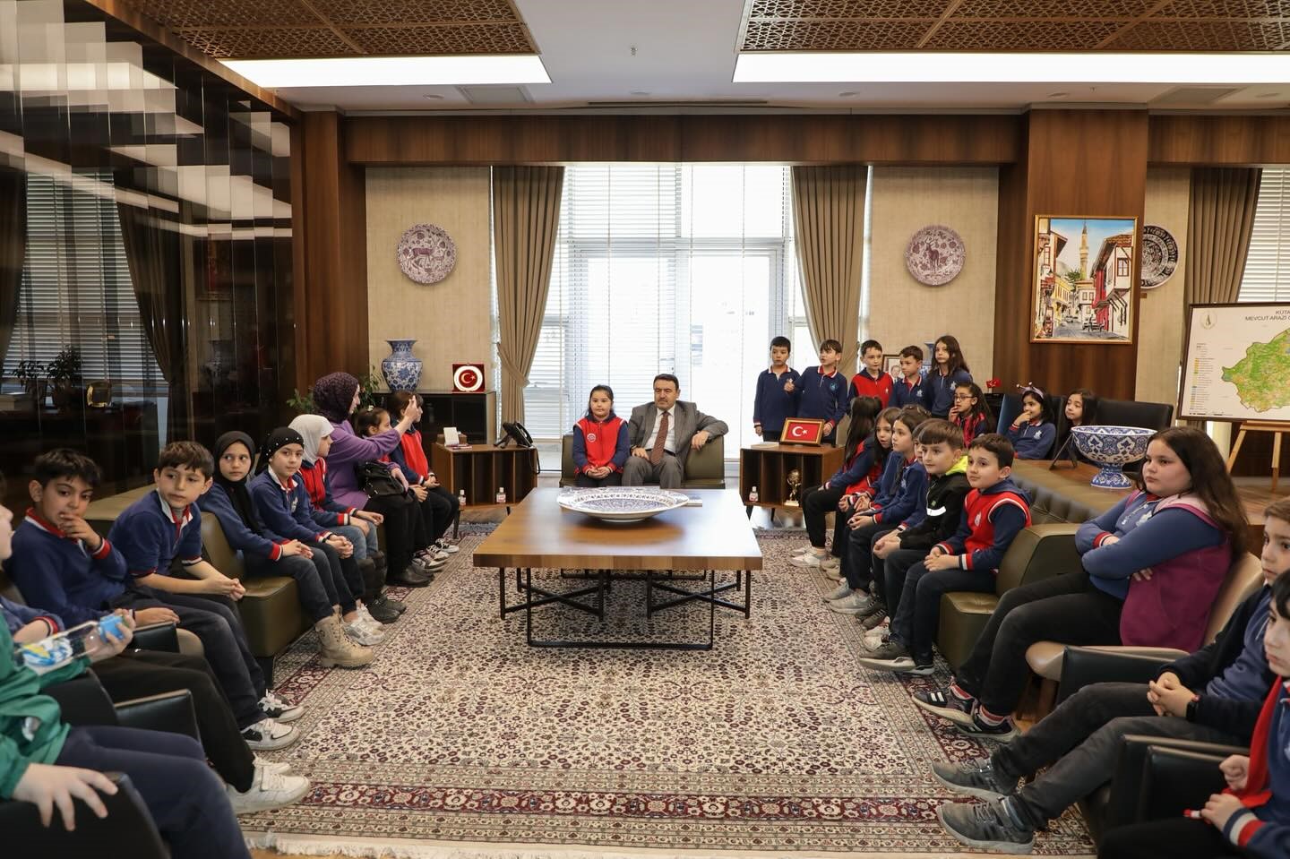 Minik başkan sözünü tuttu