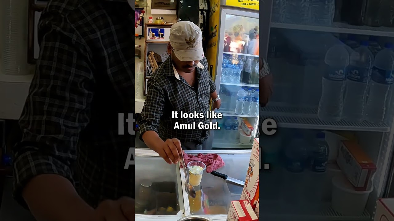 Saffron Kulfi Faluda in Mumbai, India