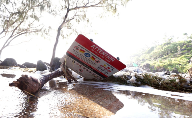 Australia's Gold Coast has all but disappeared after Tropical Cyclone ...