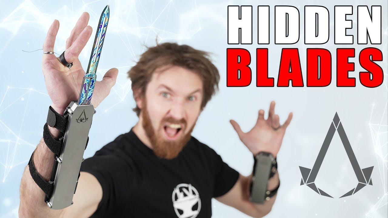 Real Assassin’s Blades Forged from Damascus Titanium