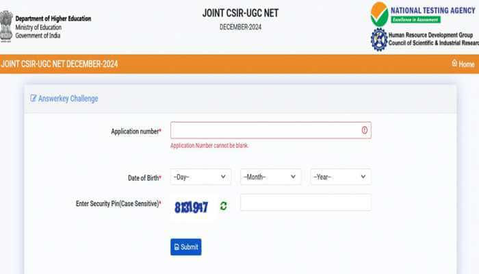 CSIR UGC NET Answer Key 2024-25 Released At csirnet.nta.ac.in- Check Direct Link, Steps To ...
