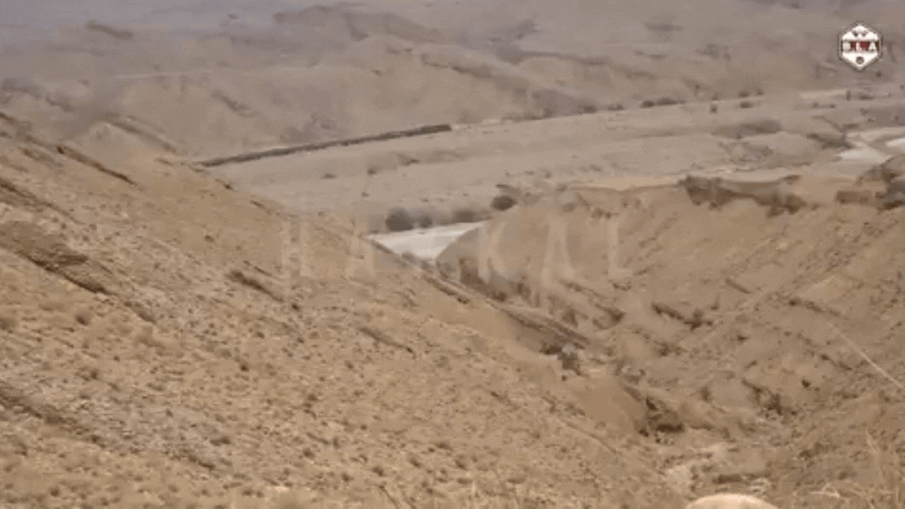 Captured on camera: Moment Baloch insurgents blasted tracks, hijacked ...