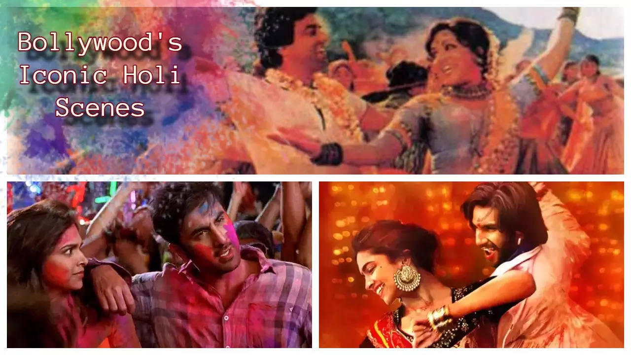 Bollywood’s Most Iconic Holi Scenes