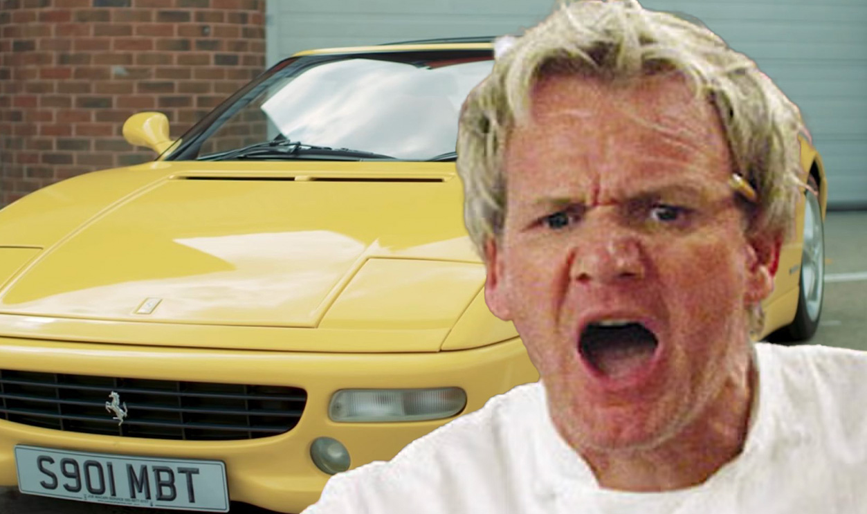 Gordon Ramsay's Car Collection Is The Chef's Kiss