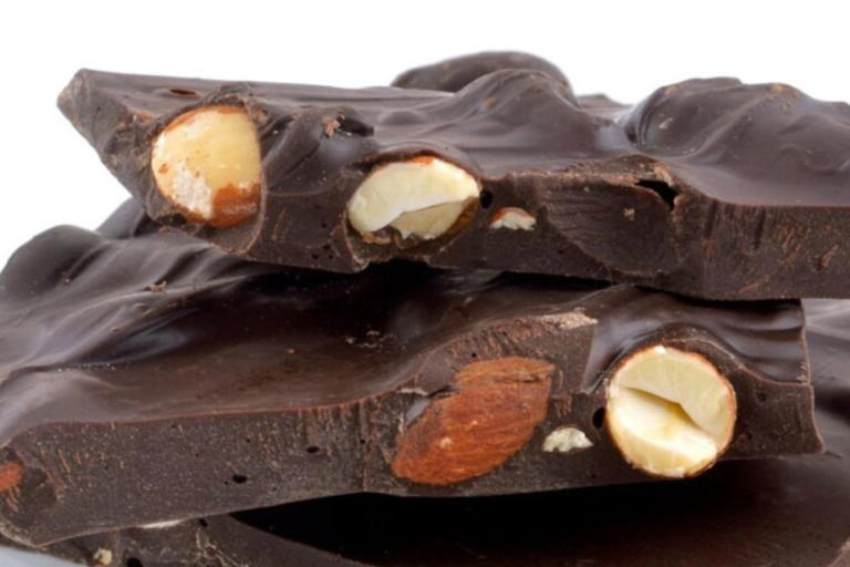 Dark Chocolate Almond Bark