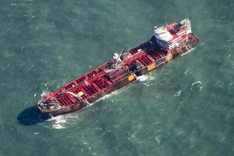 WW3 fears as Russian ship captain arrested over horror oil tanker crash