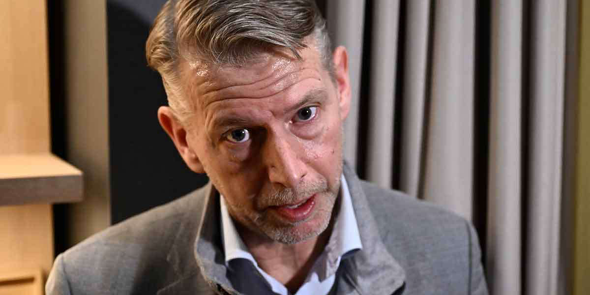 Northvolts ex-vd irriterad: “Det är en dum fråga” Northvolts ex-vd irriterad: “Det är en dum fråga”