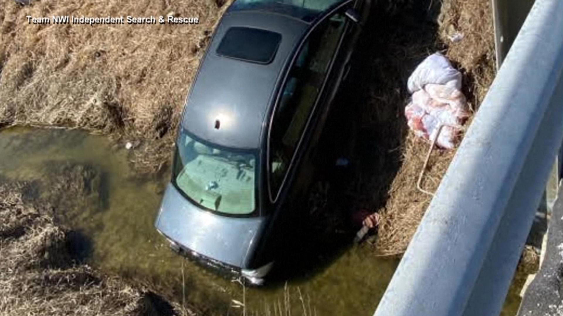 Indiana woman survives six days trapped in her car after crash Indiana woman survives six days trapped in her car after crash