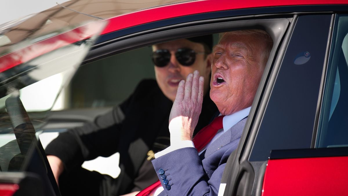 Does Donald Trump know how to drive a car?