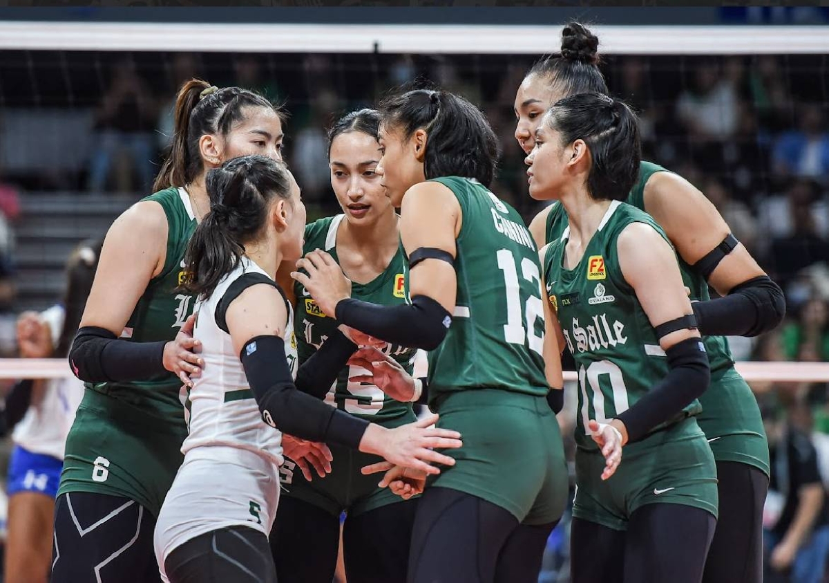 Lady Spikers continue mastery over Blue Eagles, claim third straight win