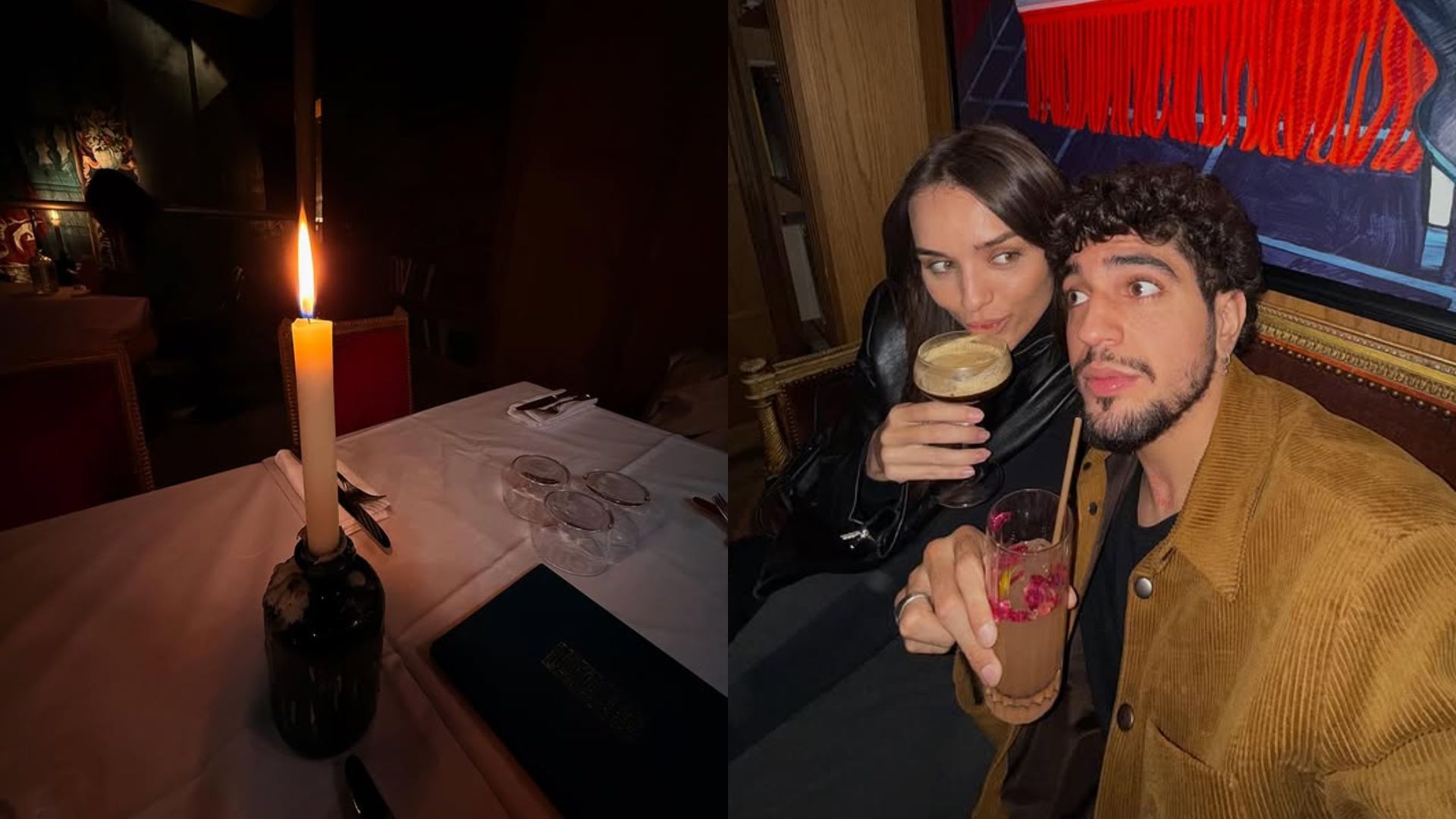 Nattan e Rafa Kalimann jantam à luz de velas em Paris: "Nova temporada"