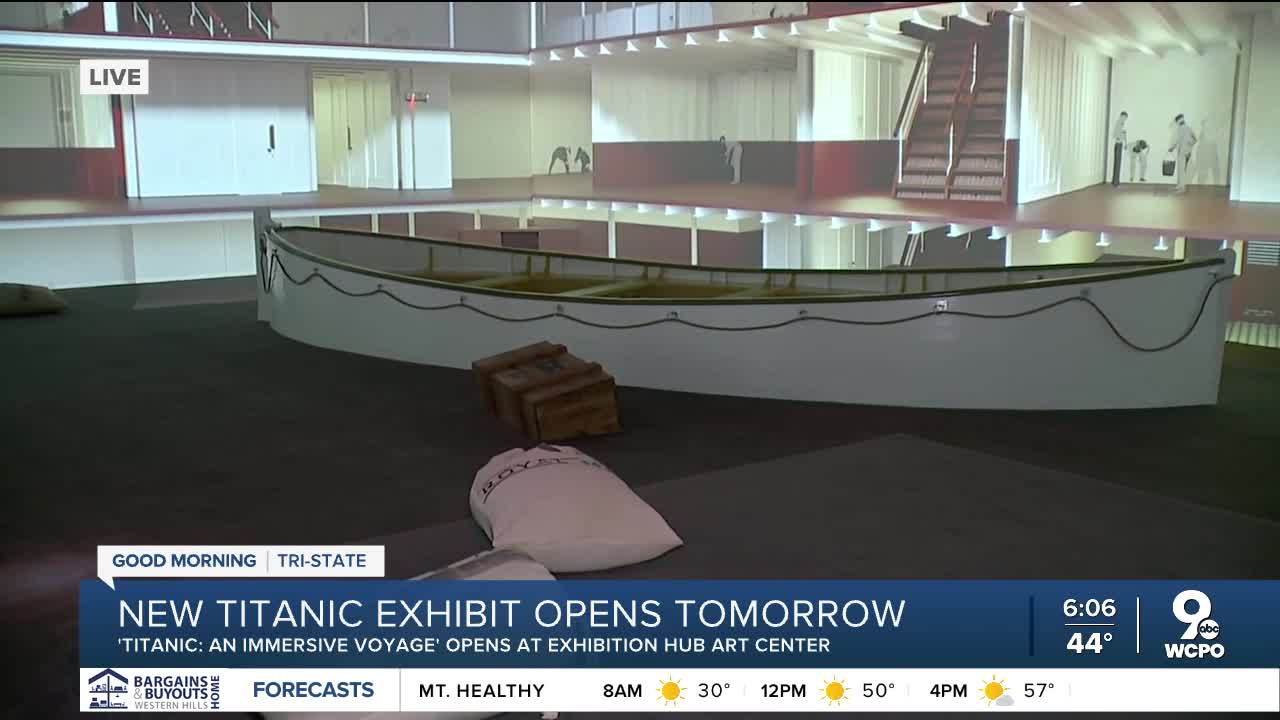 Titanic exhibit sails into Cincinnati