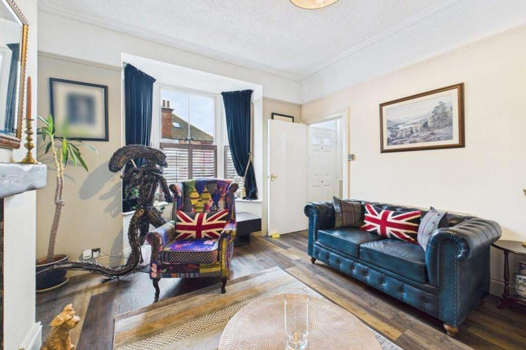 Inside this attractive, two-bed Whitby flat with modern kitchen and log ...