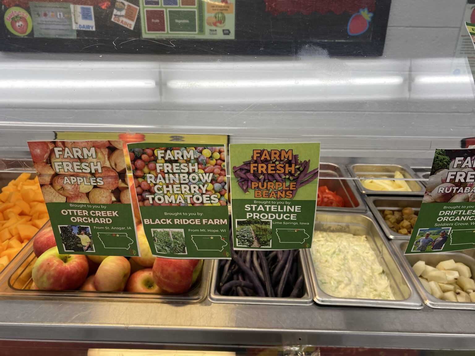 USDA cuts programs bringing local food into schools, food banks