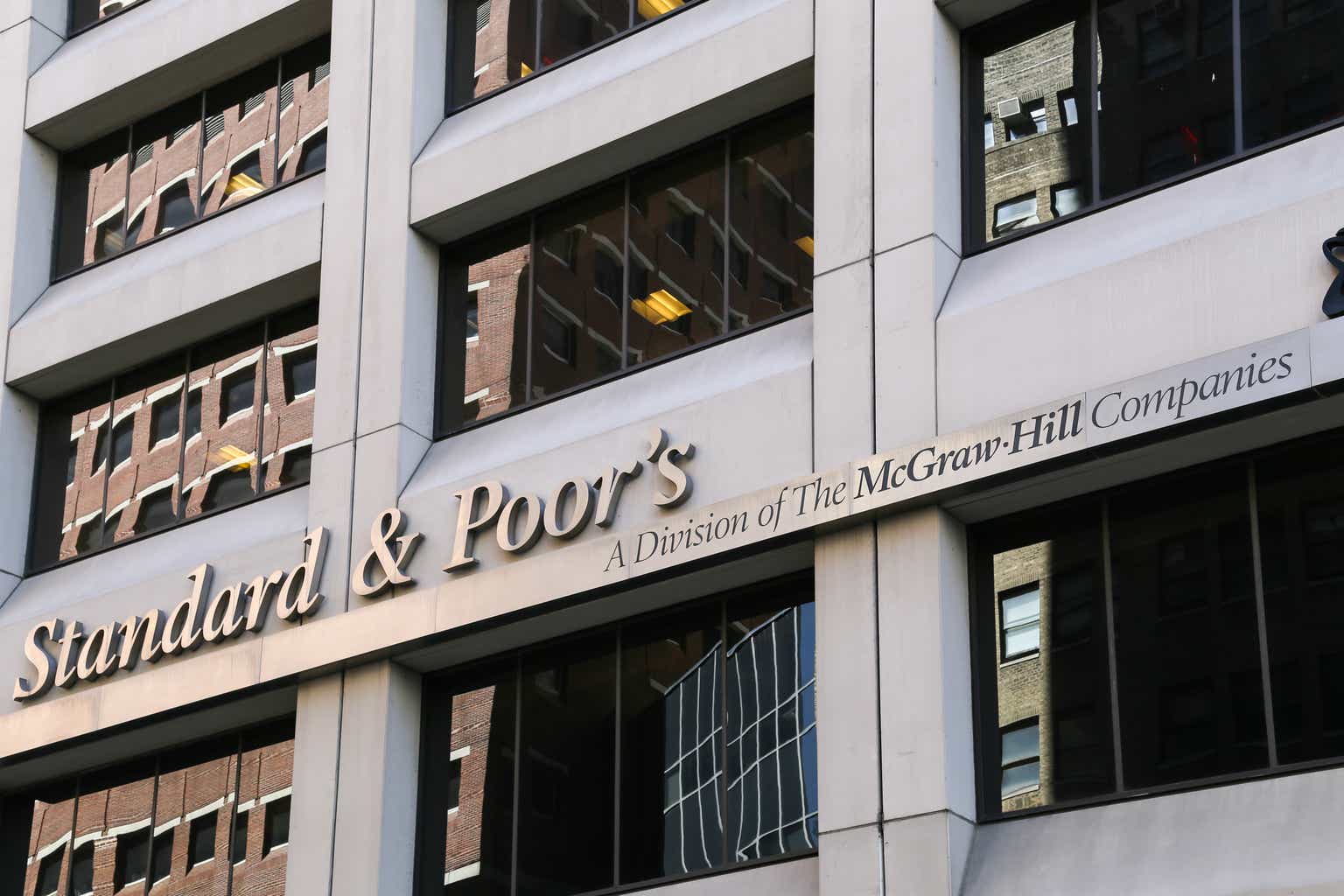 S&P Global stock down after update on executive departure, reorganization
