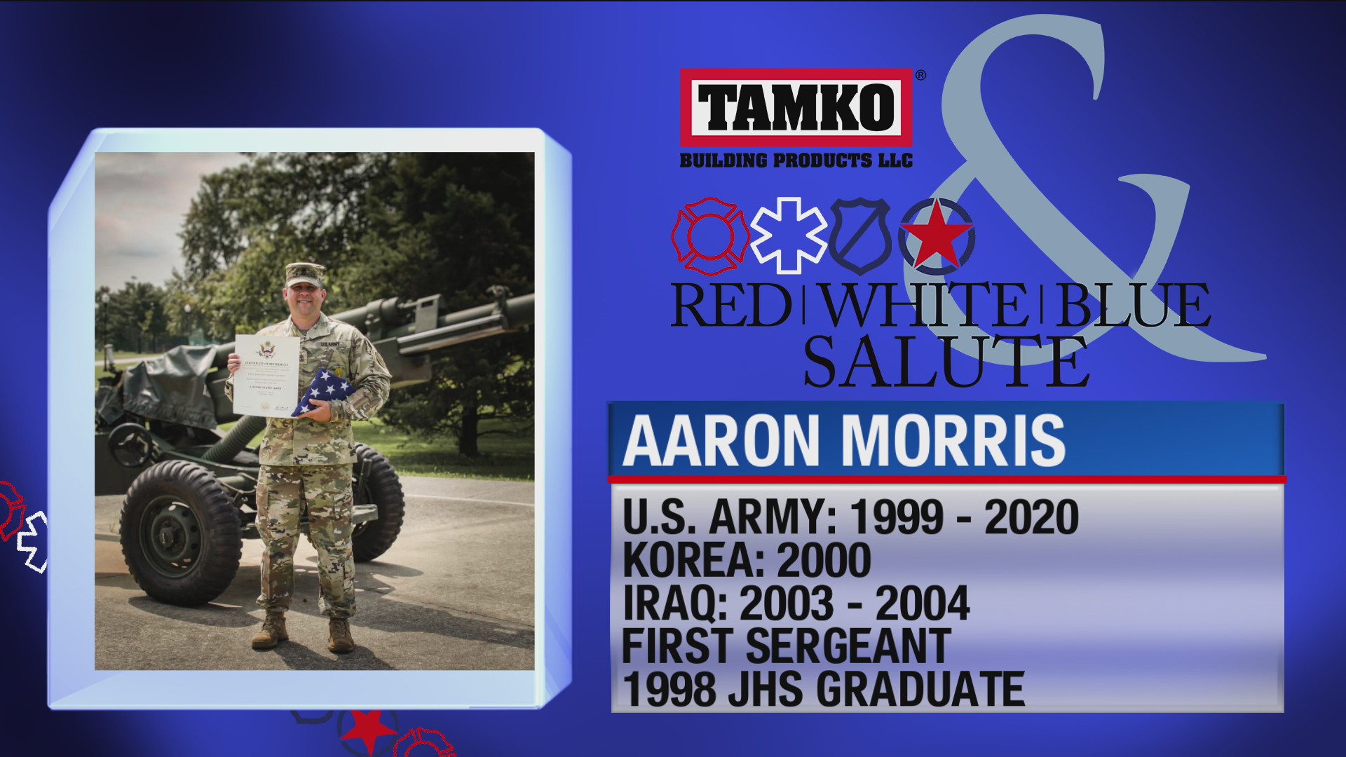 RWB Salute Aaron Morris