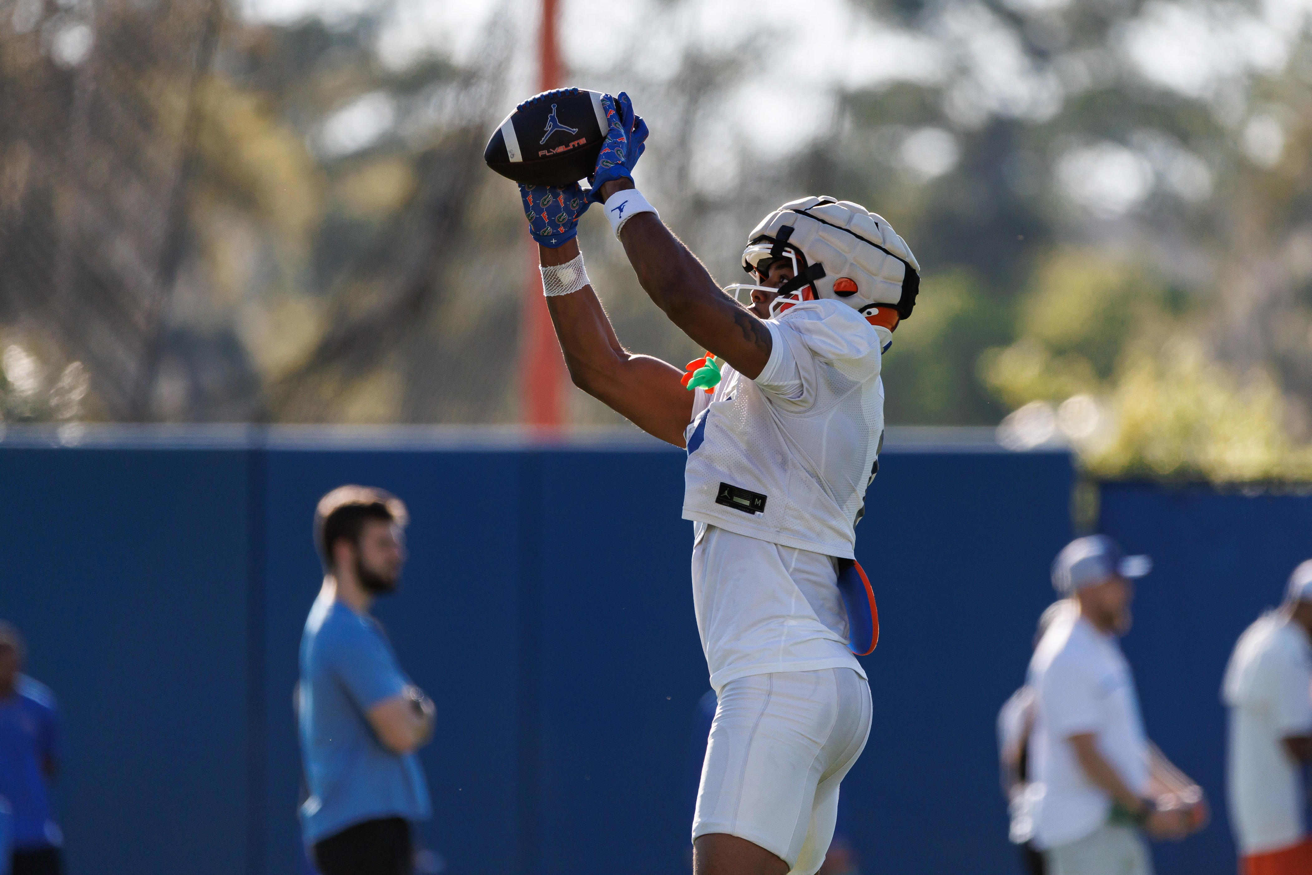 Florida football freshman WR Dallas Wilson as advertised early in fall camp