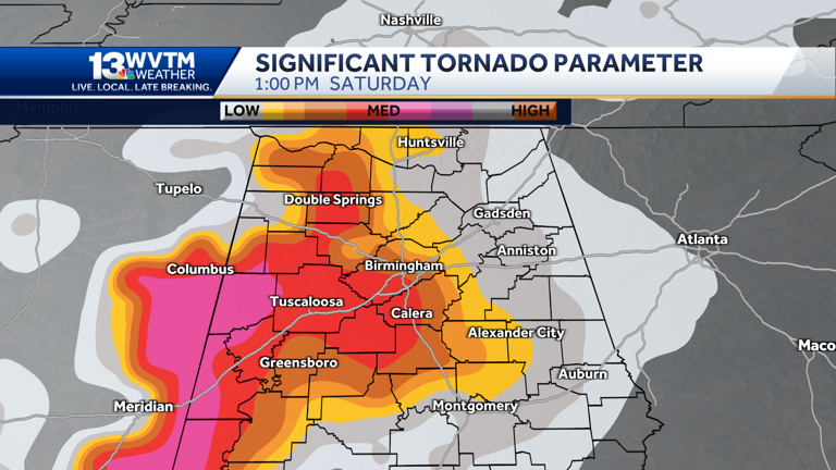Alert Day: Storms return to Alabama's weather forecast Saturday