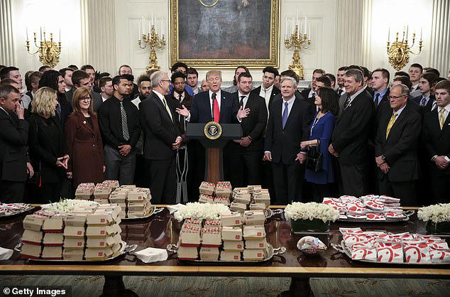 Trump reveals the simple fast food trick he used to lose 30 pounds