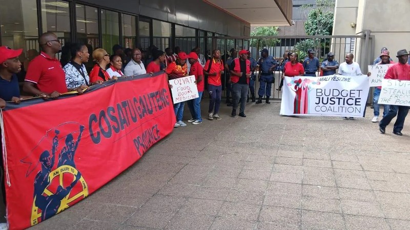 MKP slams 'racist' banking practices as Cosatu protests VAT hikes