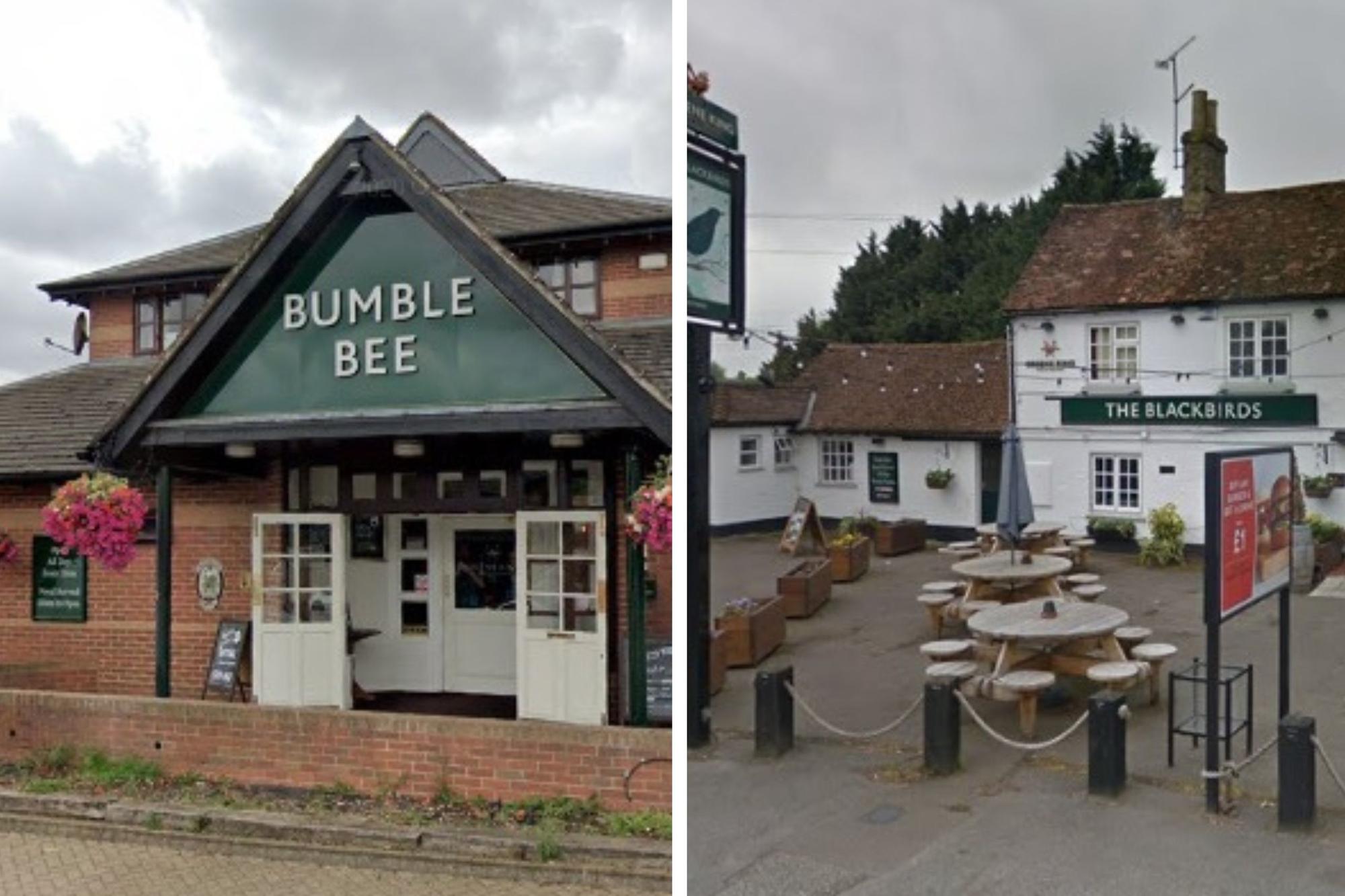 Two Flitwick pubs scoop major national award