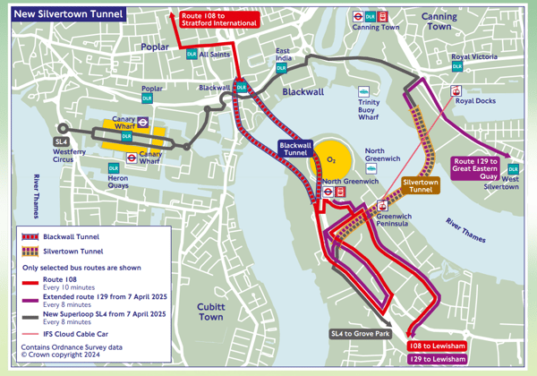 Silvertown and Blackwall tunnel tolls: TfL launches quick way to check ...