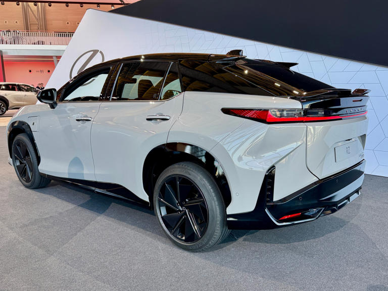 Lexus reinvents the steering wheel with updated all-electric RZ SUV