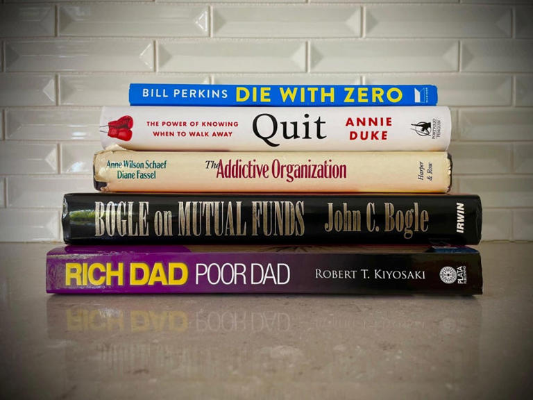 I retired from tech at 59. These 5 books helped me do it.