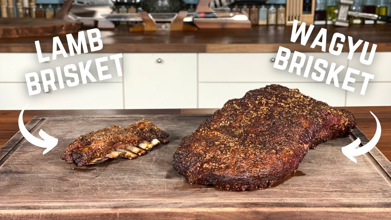 Lamb Brisket vs. Wagyu Brisket with Guga Foods‬
