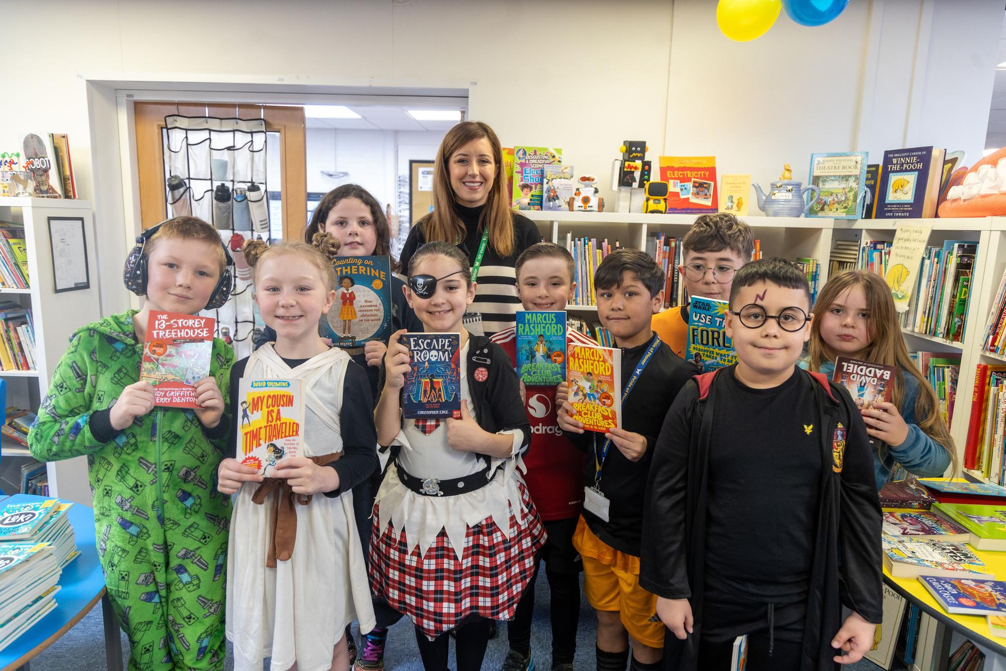 Plover School celebrates World Book Day with the National Literacy ...
