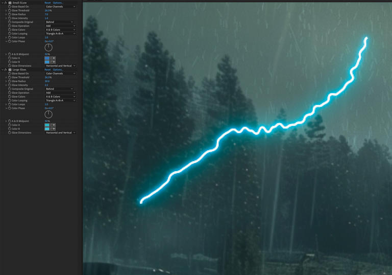 How to use Adobe After Effects to create a lightning effect the easy way