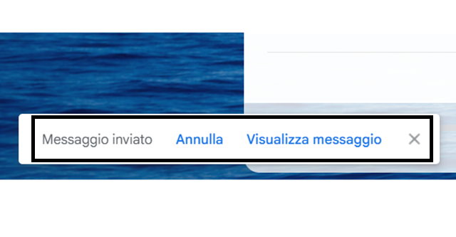 Come annullare l'invio di un'email in Gmail