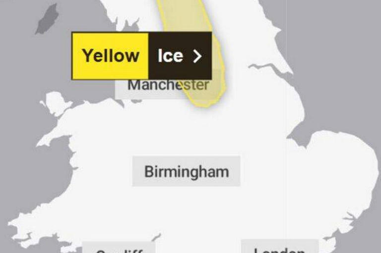 Met Office issues new weather warning for four regions in England as ...