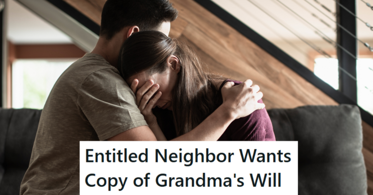 Her Grandma Left Very Specific Instructions On Who Got What In ...