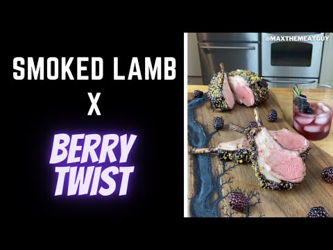 LAMB Rack x Balsamic Blackberry Glaze