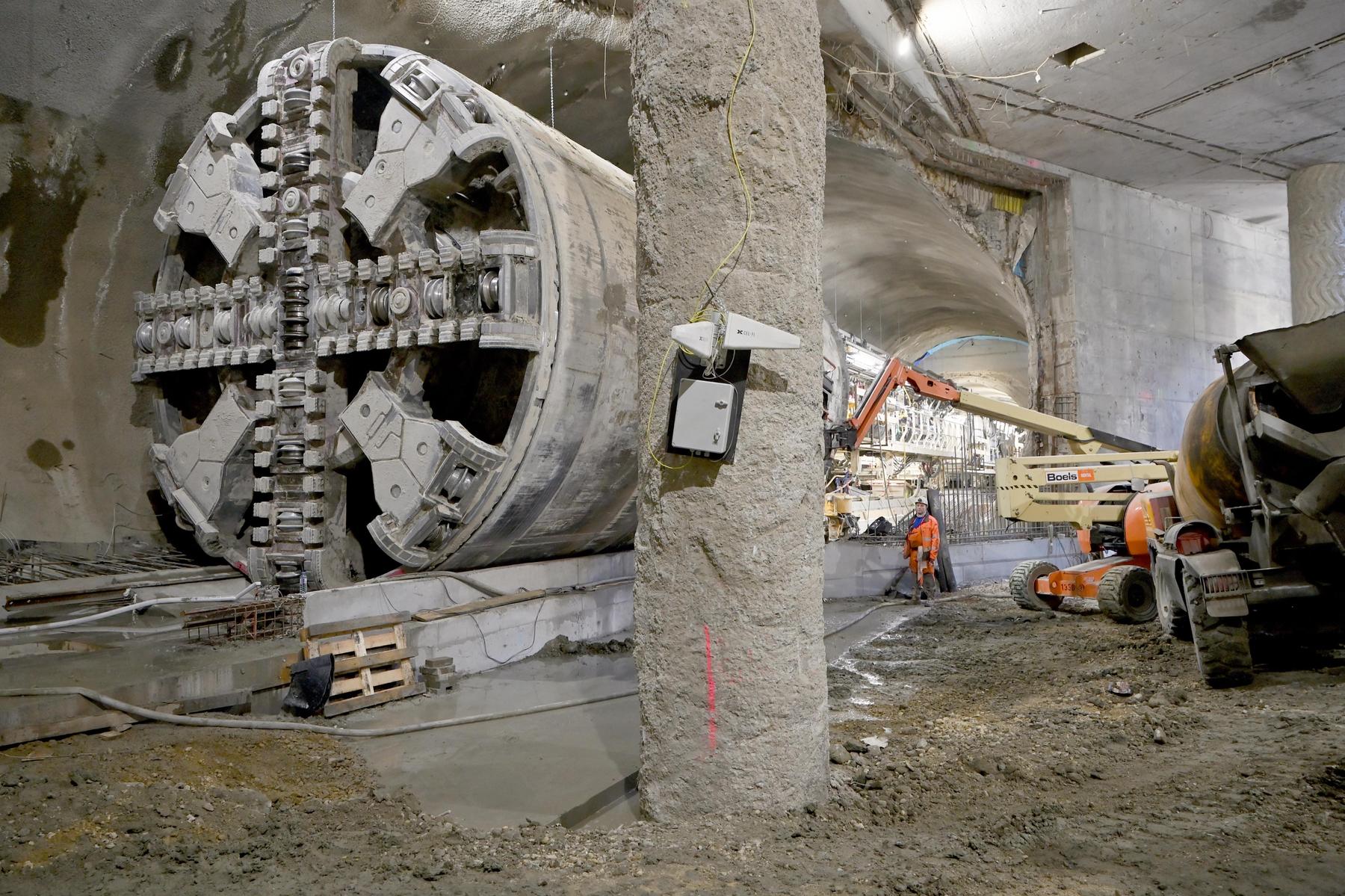 Auge in Auge mit Debohra: Ein Blick in den Tunnel der neuen U2