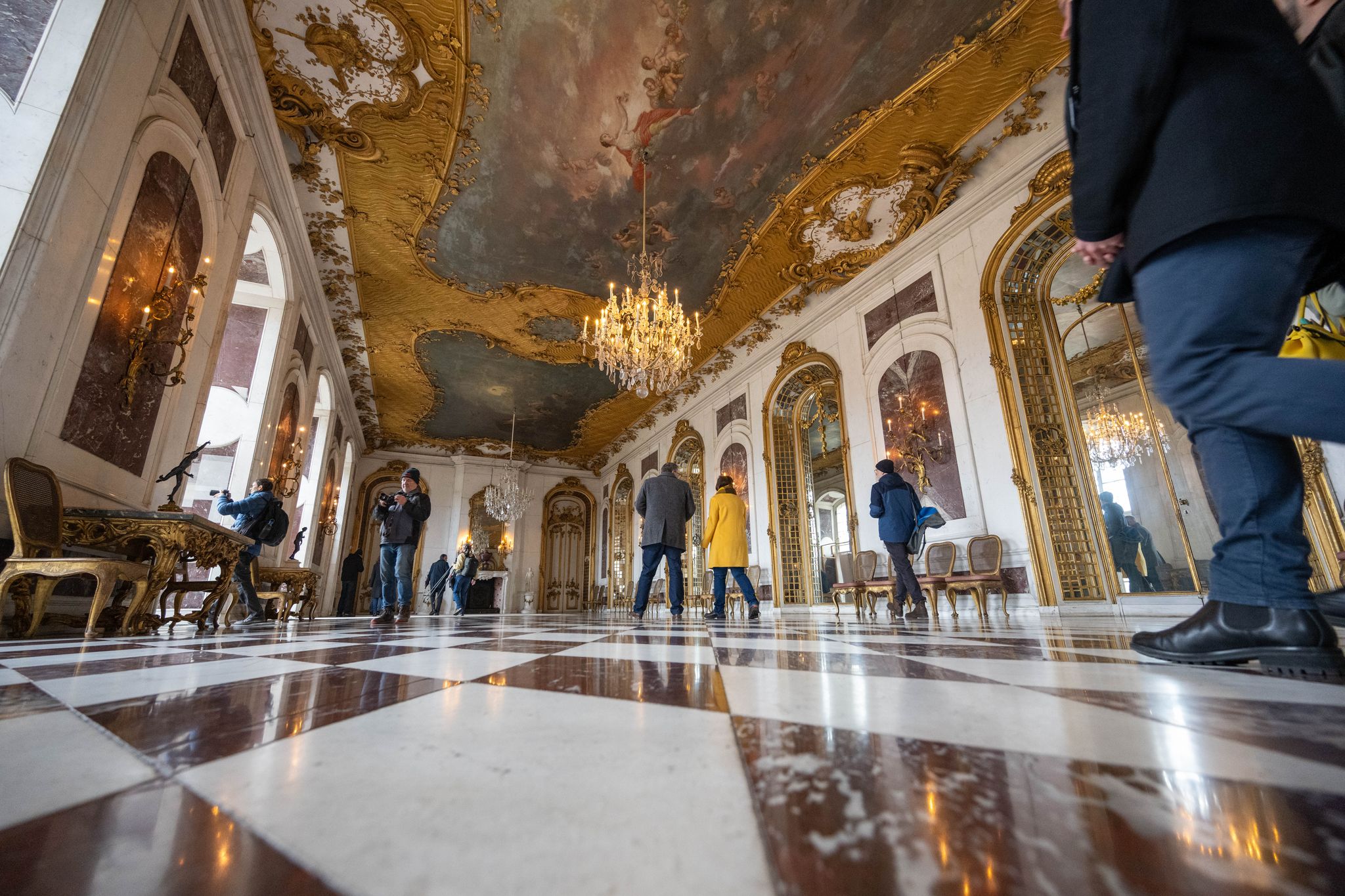 «Pflegefall» - Neues Palais bekommt neuen Eingangsbereich