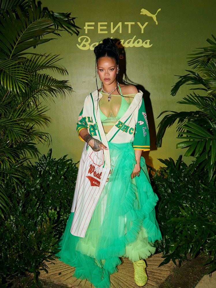 Rihanna Celebrates New Fenty x Puma Release in Barbados [PHOTOS]