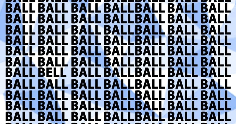 Optical illusion: Find the hidden word ‘Bell’ in this image