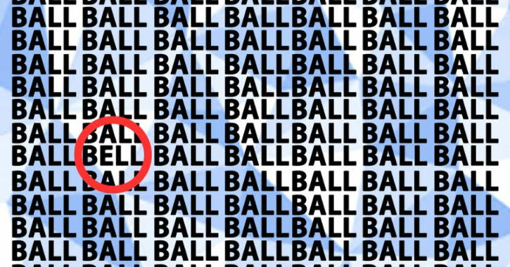 Optical illusion: Find the hidden word ‘Bell’ in this image