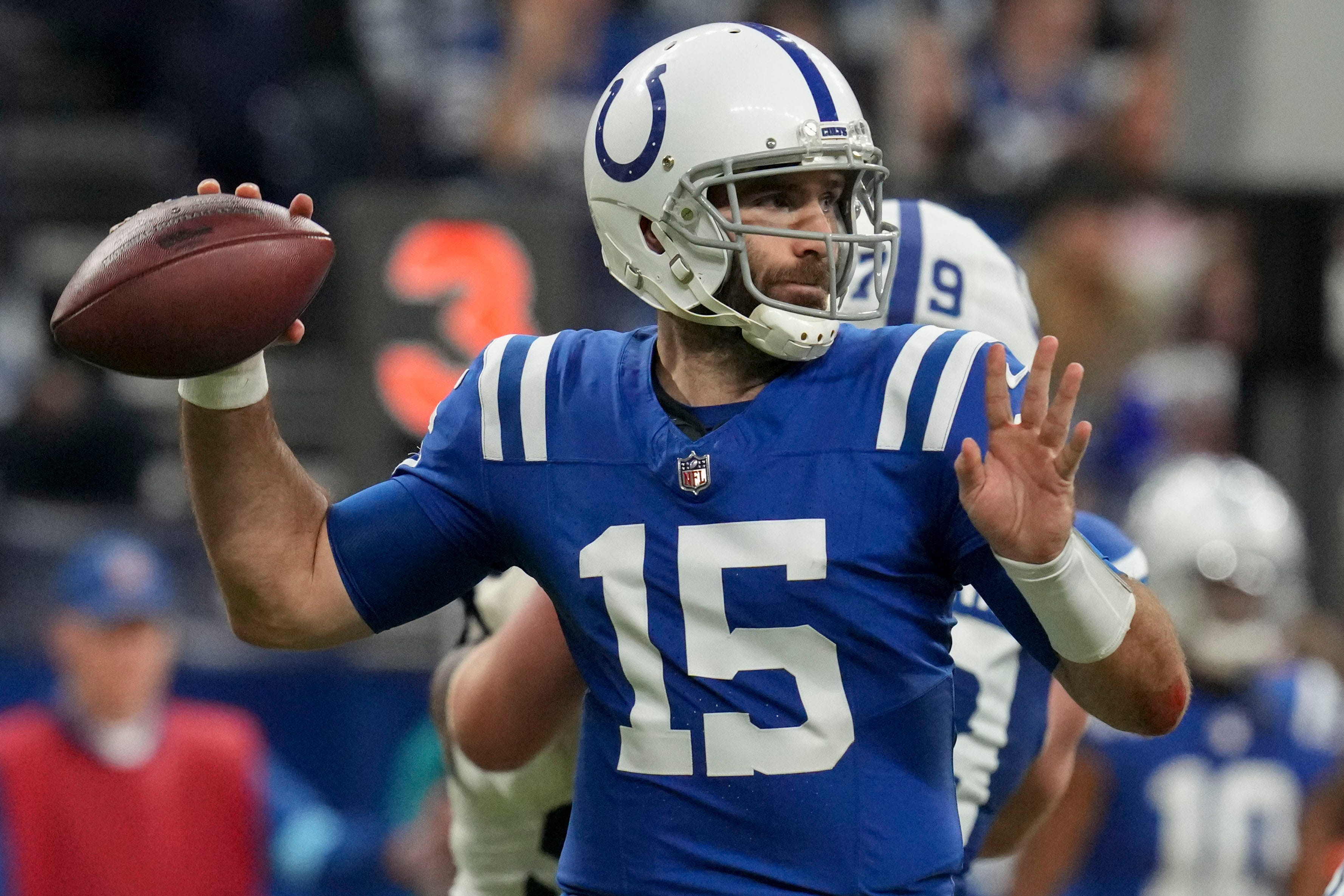 Colts' free agent quarterback signs with AFC team