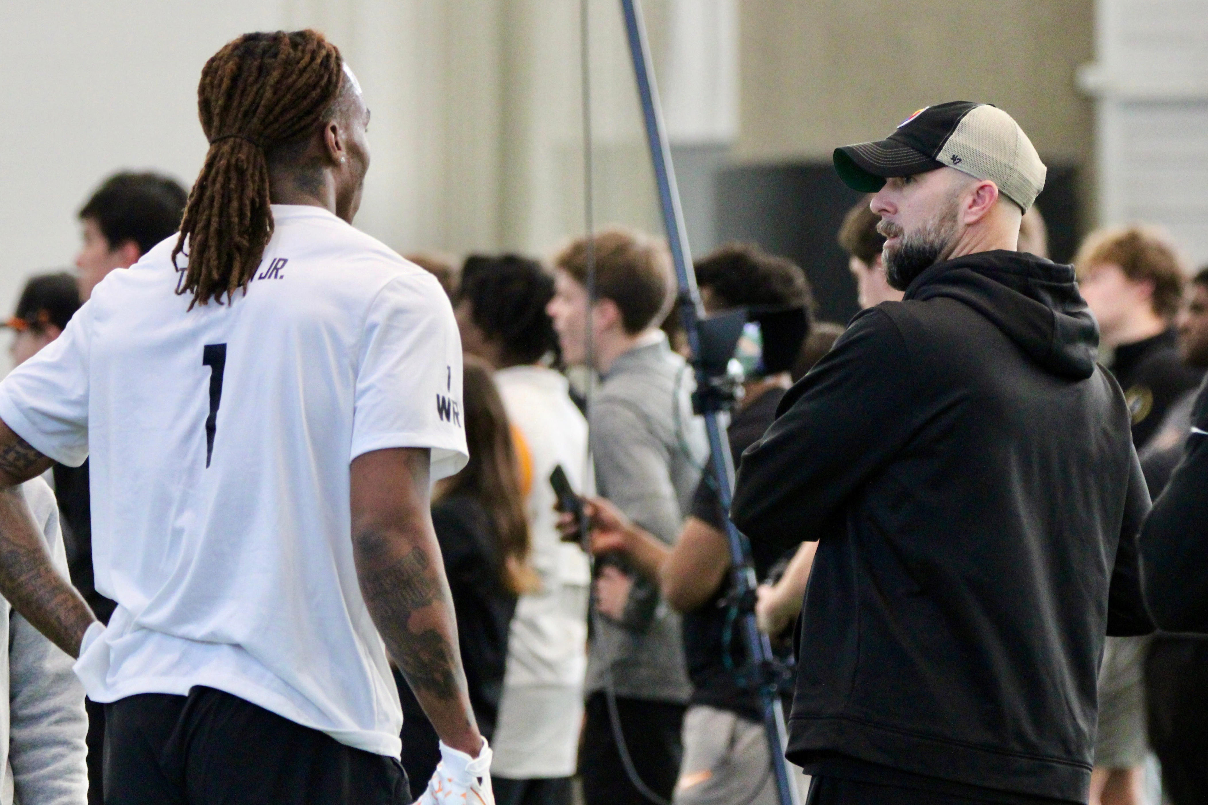 Zach Azzanni returns to Tennessee for 2025 pro day
