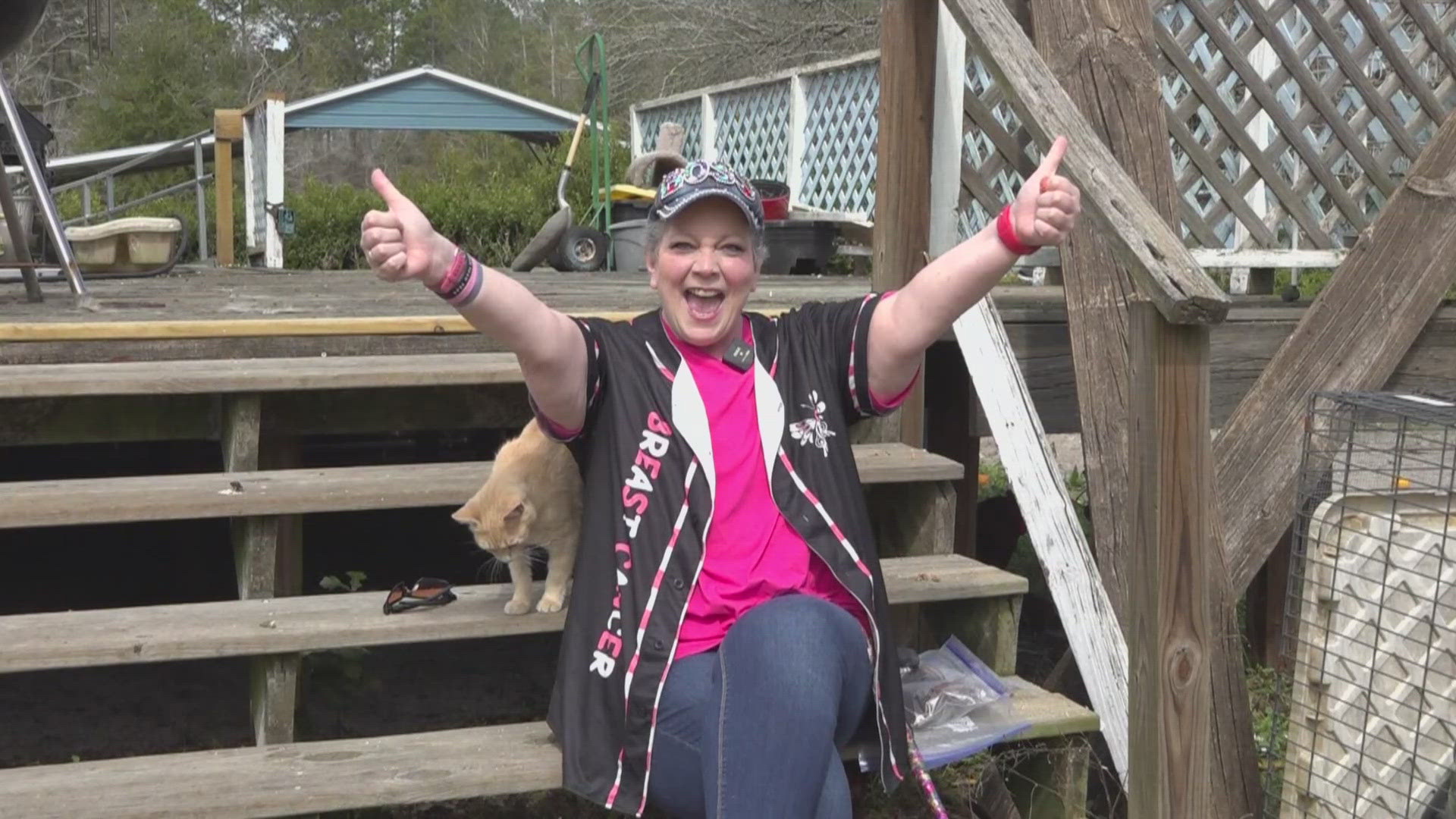 Buddy Check: Hortense resident catches her breast cancer at stage zero ...