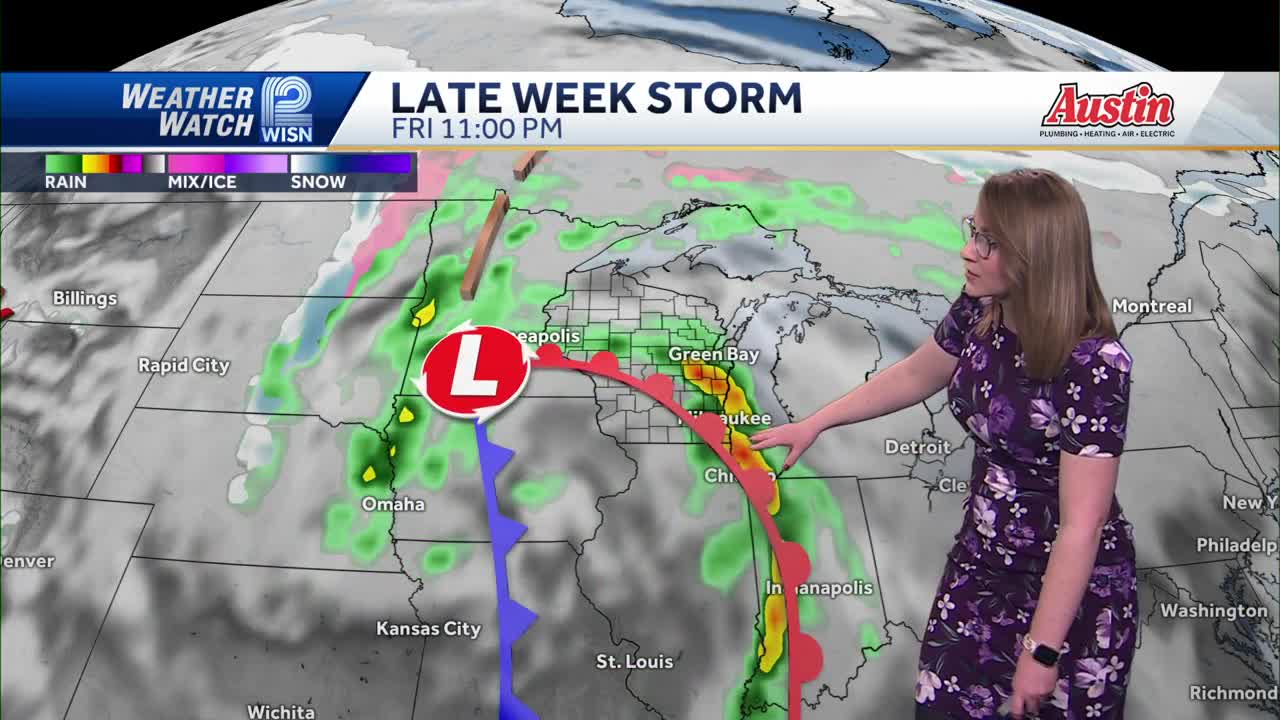 Tracking Friday Storm