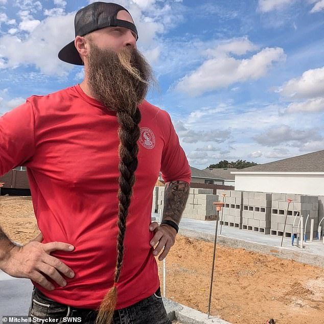 Father with 3ft beard reveals how he maintains his award winning fuzz