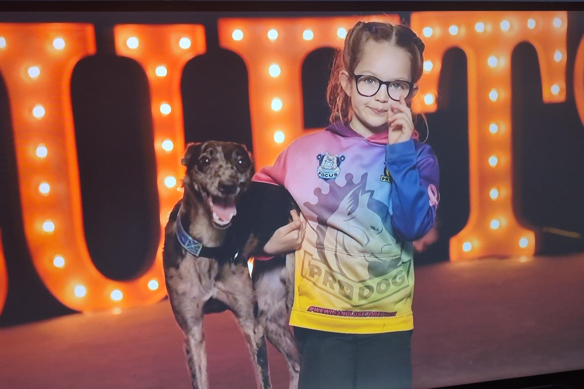Young Sutton girl and her dog celebrate record-breaking victory at Crufts