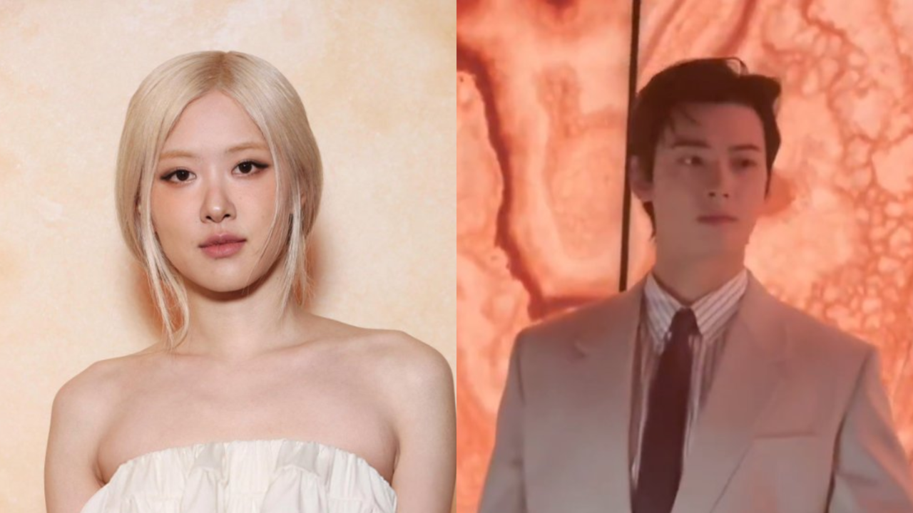 Blackpink's Rose, Cha Eun-Woo Attend YSL Fashion Show, Fans Call Them ...