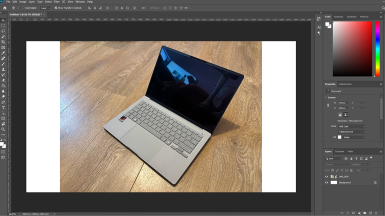 How to make an image background transparent in Photoshop