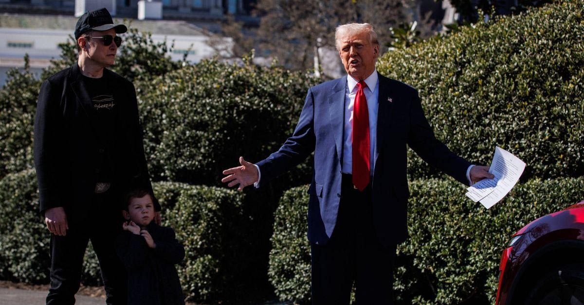 Donald Trump Reads From Elon Musk's Script During Bizarre White House ...